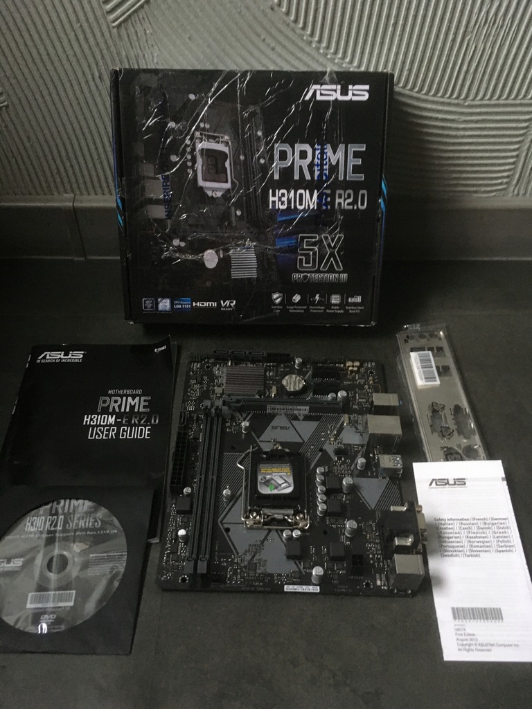 Płyta główna Asus PRIME H310M-E R2.0 Micro ATX - 13065550757 - oficjalne archiwum Allegro