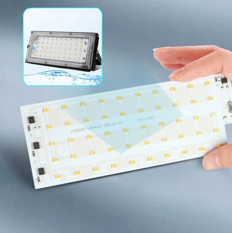 Moduł naświetlacza LED GROW 50W Full spectrum 230V - 13763708668 ...