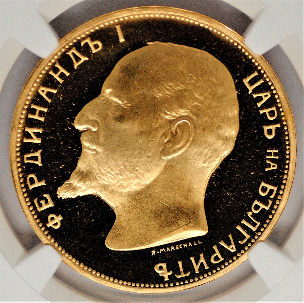 Bułgaria 100 Lewa 1912 NGC PF67 UCameo Restrike - 13675606287 ...