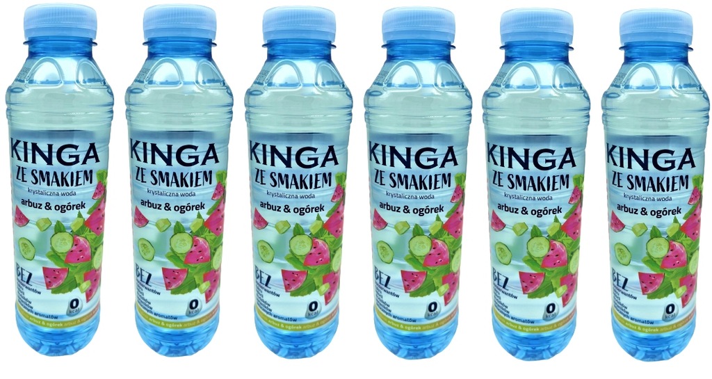 Woda Kinga ogórek, arbuz i mięta 555 ml - 13463194287 - oficjalne ...