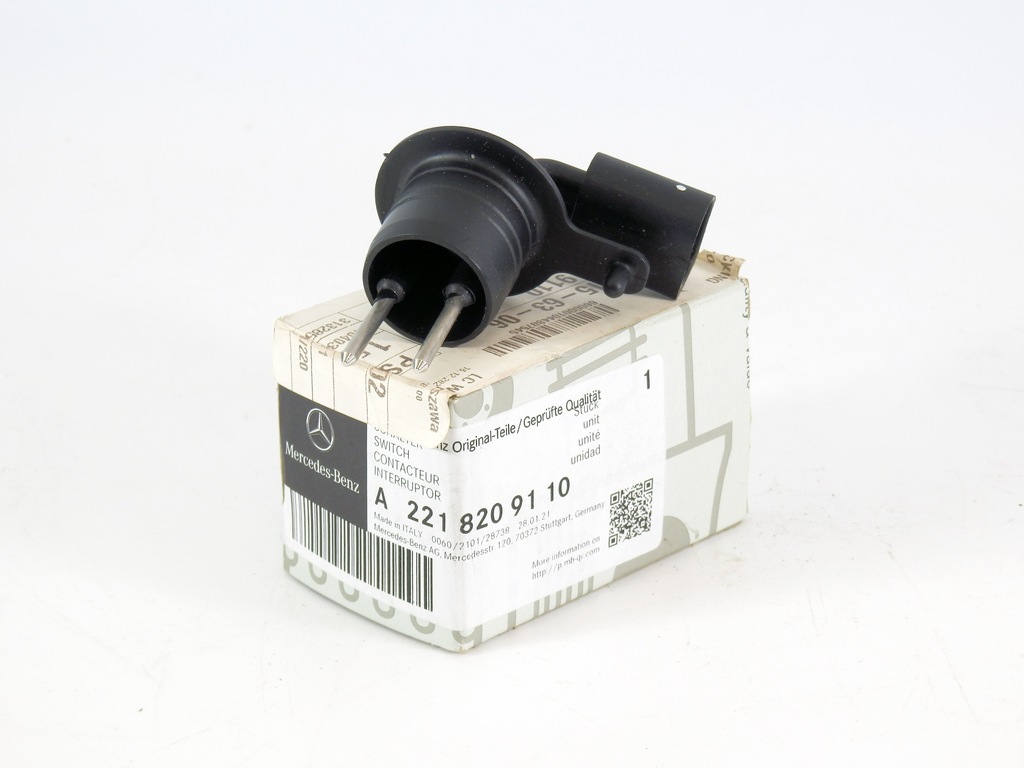 CZUJNIK POZIOMU PŁYNU SPRYSKWIACZY MERCEDES W166 W221 W204 W205 ...