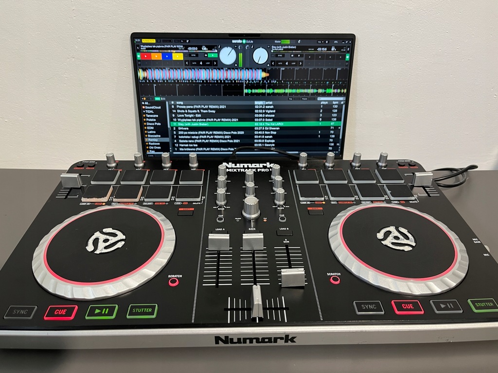 Mikser Numark Mixtrack Pro II 2 kanałowy konsola DJ kontroler mixer USB ...