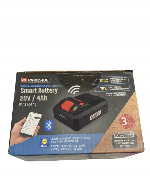 PARKSIDE SMART BATTERY 20V/ 4AH PAPS 204 A1 - 12674342565 - oficjalne ...