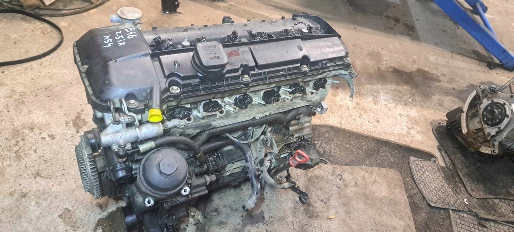 Silnik BMW E39 E46 E83 E60 M54b25 2.5i 192km 256s5 - 14986745728 - oficjalne archiwum Allegro