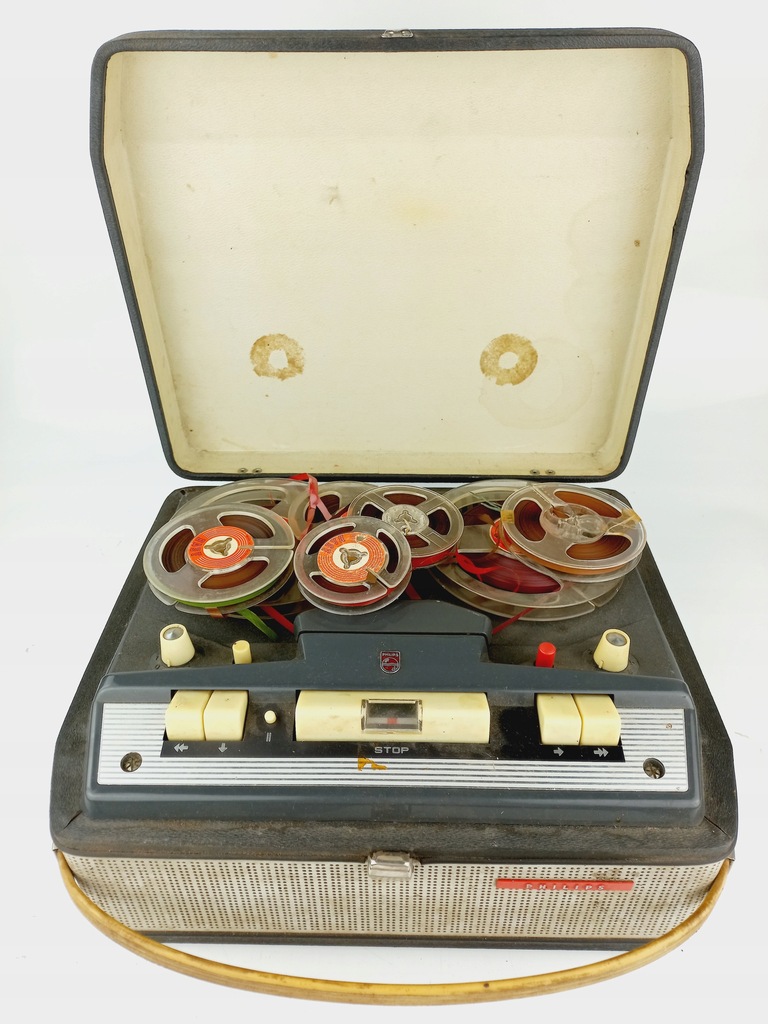 PHILIPS EL 3541 stary magnetofon szpulowy - 11569392481 - oficjalne ...