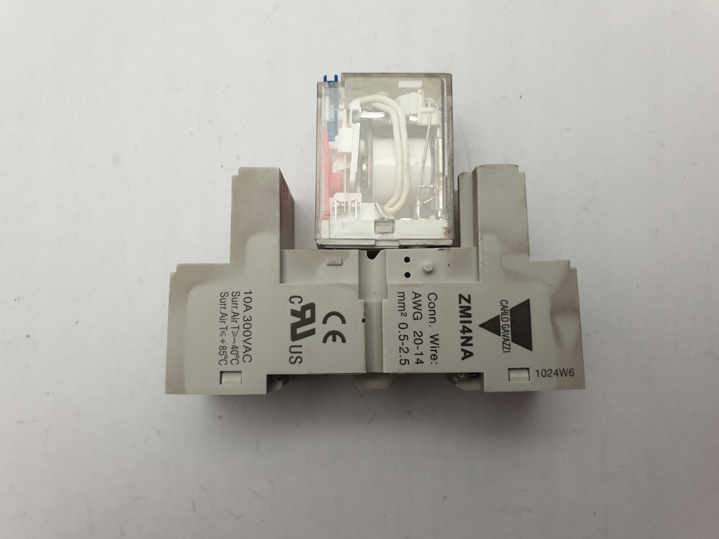 przekaźnik CARLO GAVAZZI RMI A 4 5 24VDC + ZMI4NA - 11005088046 ...