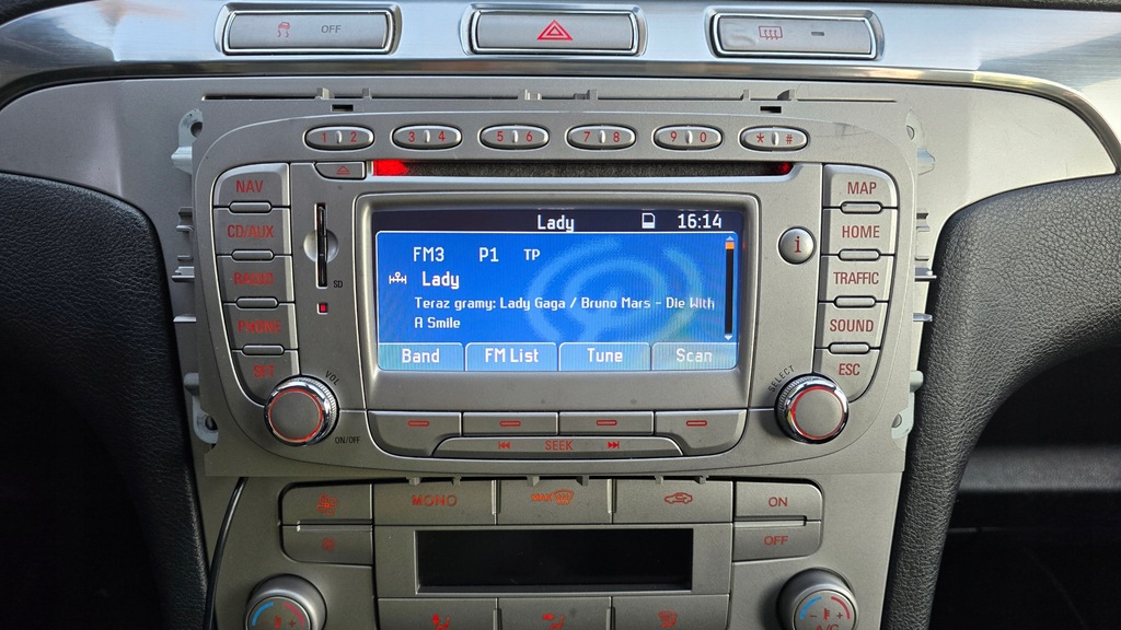 FORD MONDEO MK4 S-MAX MK1 GALAXY MK3 FOCUS RADIO NAWIGACJA FX 2010 ROK KOD - 15239948392 ...