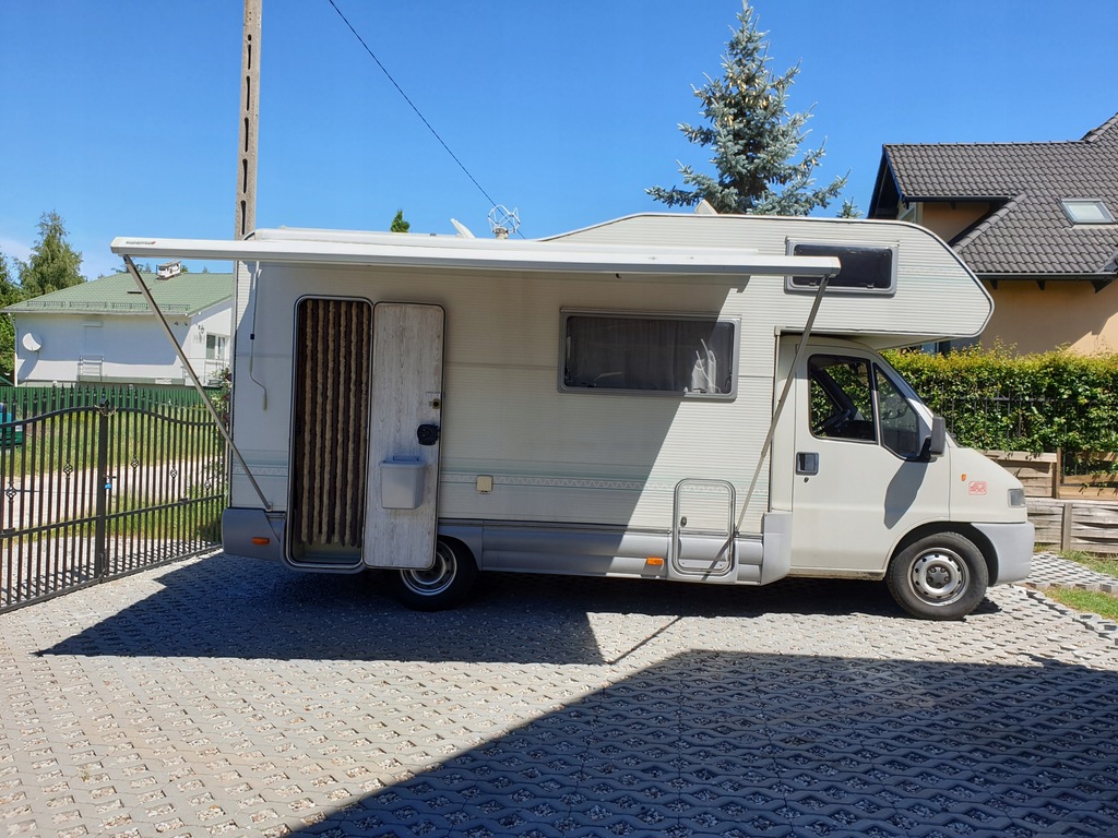 Kamper camper Fiat Ducato RIMOR 2,8 idti 136000 km - 8239136031 - oficjalne archiwum Allegro