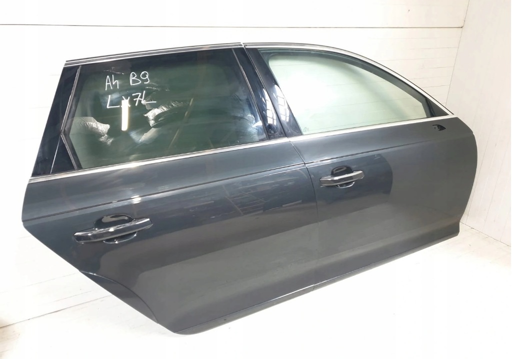 AUDI A4 B9 DRZWI PRAWY TYŁ LX7L - 10771856102 - oficjalne archiwum Allegro