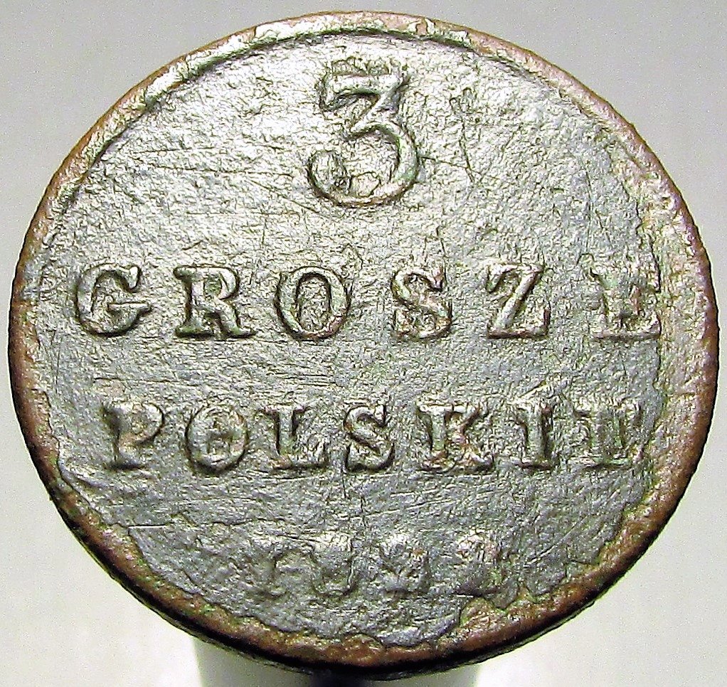 3 GROSZE 1828 KRÓLESTWO POLSKIE R - 14367065719 - oficjalne archiwum ...