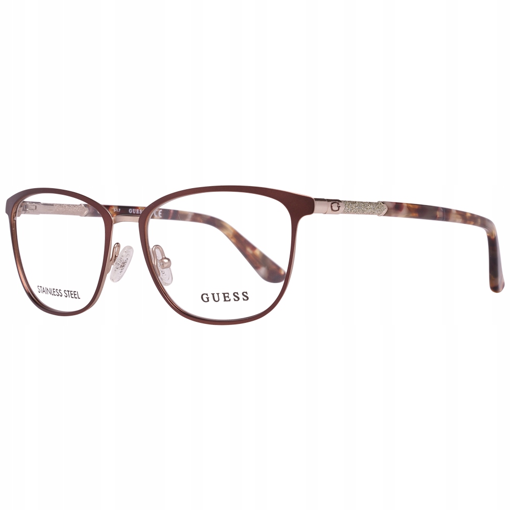 Okulary oprawki damskie Guess GU2659 Brązowe - 12124328032 - oficjalne ...