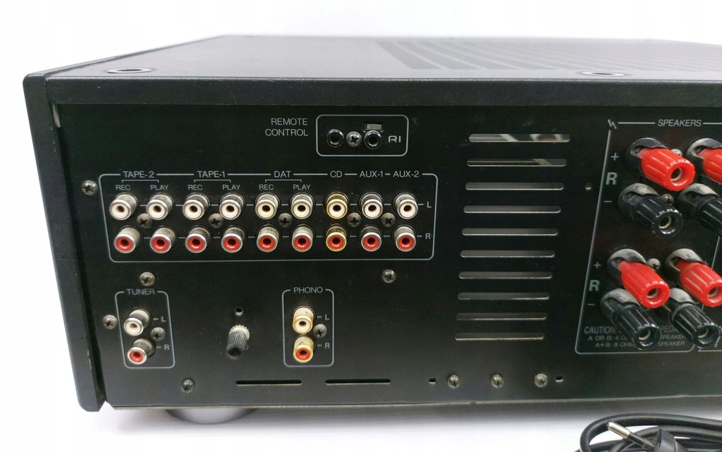 Onkyo A-807 - wzmacniacz stereo + pilot - 12239529227 - oficjalne ...