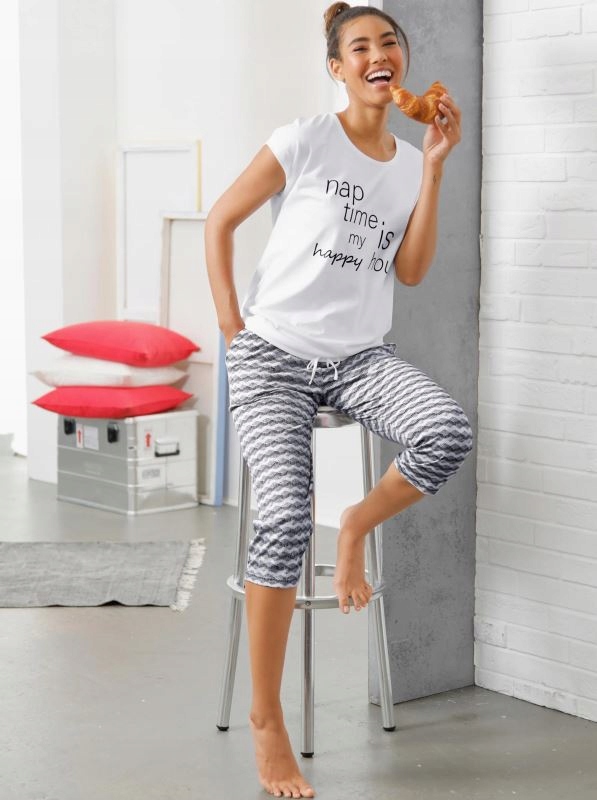 WASCHEPUR BIAŁA PIŻAMA WZÓR 40/42 - 14693652877 - oficjalne archiwum ...