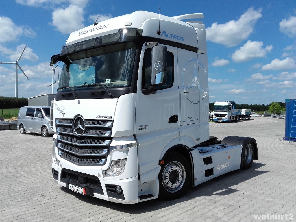 MERCEDES BENZ MP4 ACTROS 1845 MEGA 2012 r. - 7449341657 - oficjalne ...