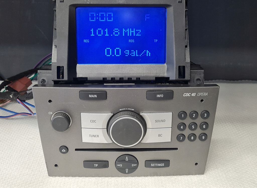 Opel CD40 OPERA Vectra C Radio Cd 13188475 - 13503001908 - oficjalne ...
