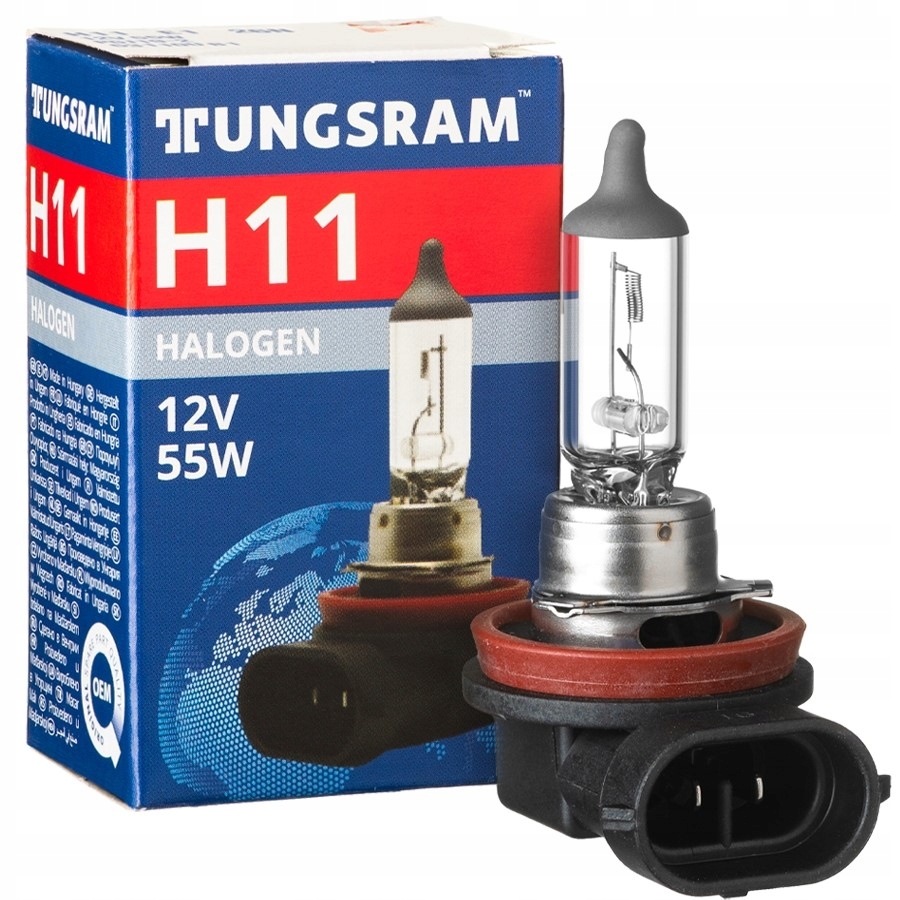 Żarówka H11 TUNGSRAM 12V 55W PGJ19-2 - 12868349837 - oficjalne archiwum ...