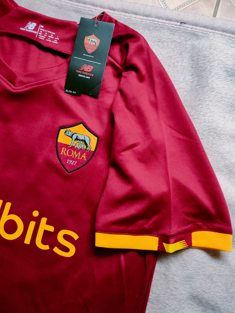 Koszulka AS Roma 21/22 Nicola Zalewski autograf - 12699580939 ...