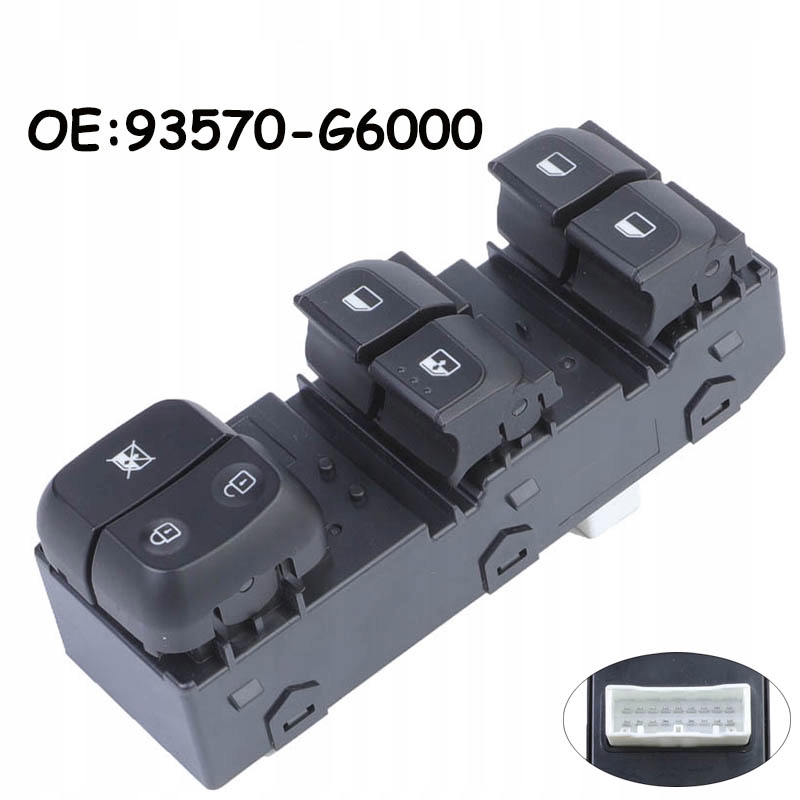 Power Window Control Switch 93570G6000 93570-G6000 For Kia Picanto ...