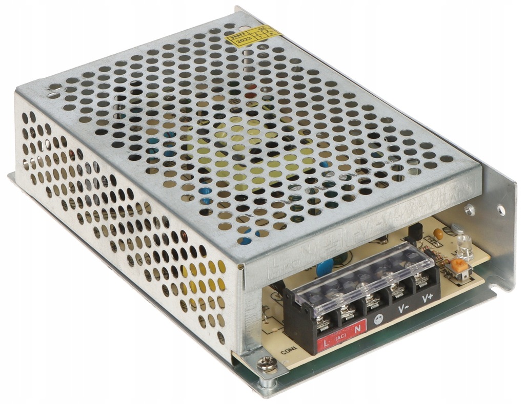 ZASILACZ MODUŁOWY 12V 5A Z REGULACJĄ NAPIĘCIA - 13462793634 - oficjalne archiwum Allegro