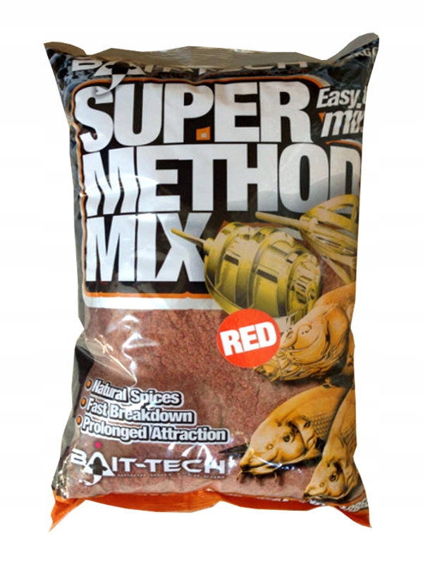 Zanęta Super Method Mix RED 1Kg Bait-Tech - 6859836531 - oficjalne ...