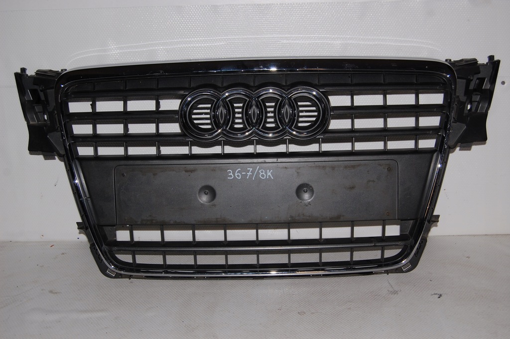 AUDI A4 B8 ATRAPA GRILL 2008-2011 8K0 853651 - 12173914401 - oficjalne archiwum Allegro
