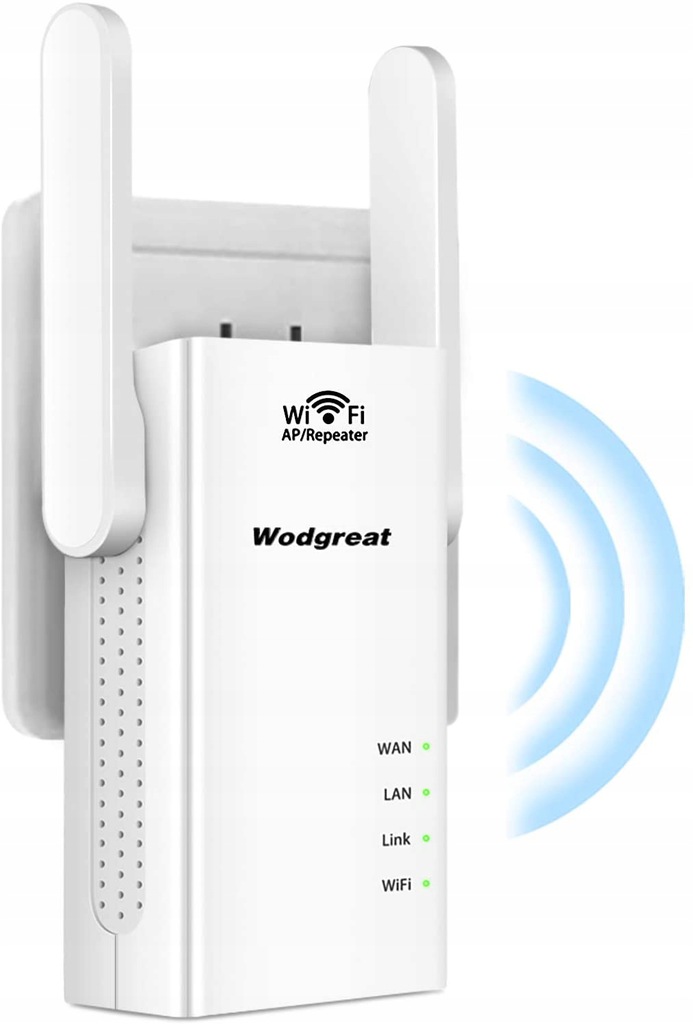 Wzmacniacz WiFi Repeater WODGREAT WG-N300R OpenWrn - 12533418743 ...