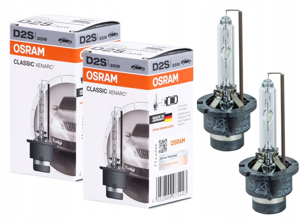 ŻARÓWKI D2S OSRAM XENON OPEL VECTRA B C ZAFIRA KPL - 7671970446 ...