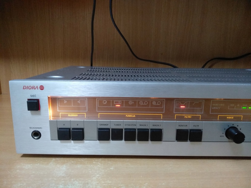 UNITRA DIORA WZMACNIACZ STEREOFONICZNY WS 442. - 13635417670 - oficjalne archiwum Allegro