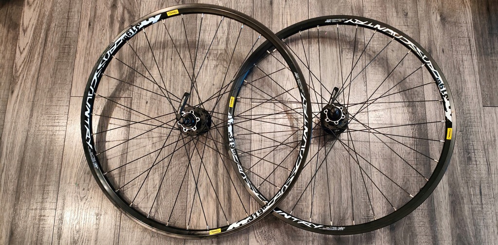 Koła 26 Shimano XT M756 obręcze Mavic XM319 Disc - 13488915353 ...