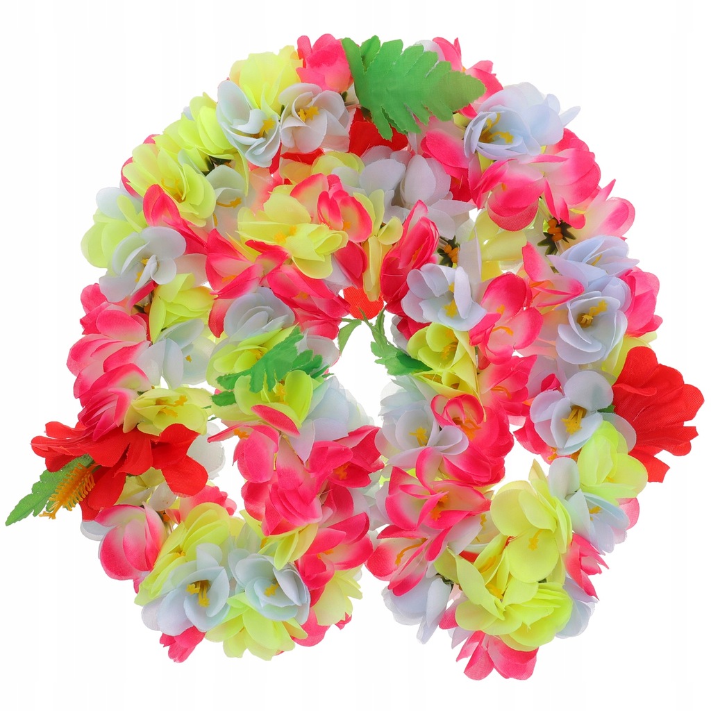 HAWAIIAN LEIS NECKLACE FLOWERS MASQUERADE - 14771492247 - oficjalne ...