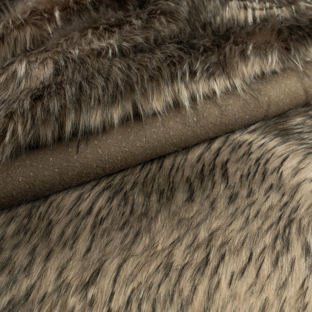 Sztuczne Futro materiał odcienie brązu - 12782309407 - oficjalne ...