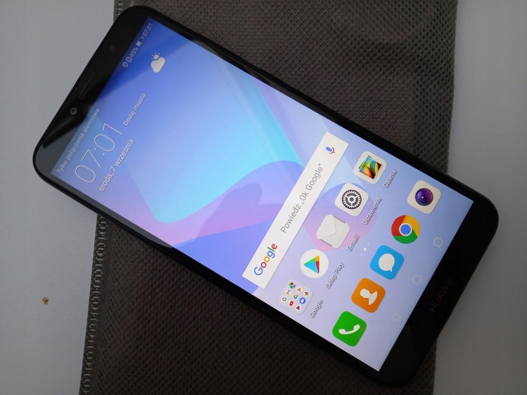 Huawei Y6 2018 2/16Gb ATU-L21 Dual Sim - 12592725970 - oficjalne ...