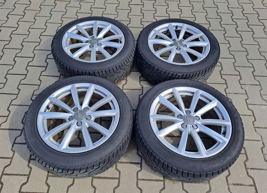 AUDI A6 C6 KOŁA FELGI OPONY ZIMA 6,5MM 245/45/18R - 13602239421 - oficjalne archiwum Allegro
