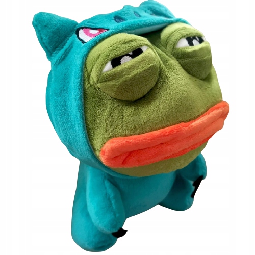 MASKOTKA SMUTNA ŻABA PEPE MEM BULBASAUR POKEMON - 11294522228 ...