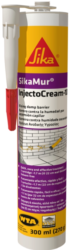 SIKAMUR INJECTOCREAM 100- iniekcja do murów, 300ml - 9868223173 ...