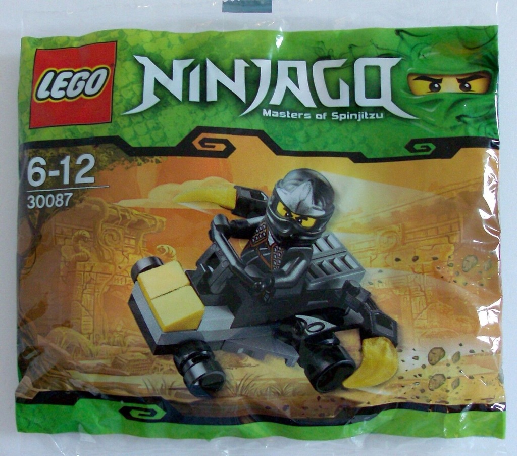 LEGO NINJAGO 30087 Pojazd Cole'a Car Cole ZX NOWE - 8834707412 ...