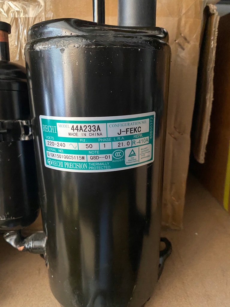 Sprężarka rotacyjna RECHI 44A233A / R-410A - 13247439778 - oficjalne ...