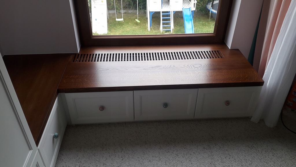 Parapet drewniany Bukowy - 13457547651 - oficjalne archiwum Allegro