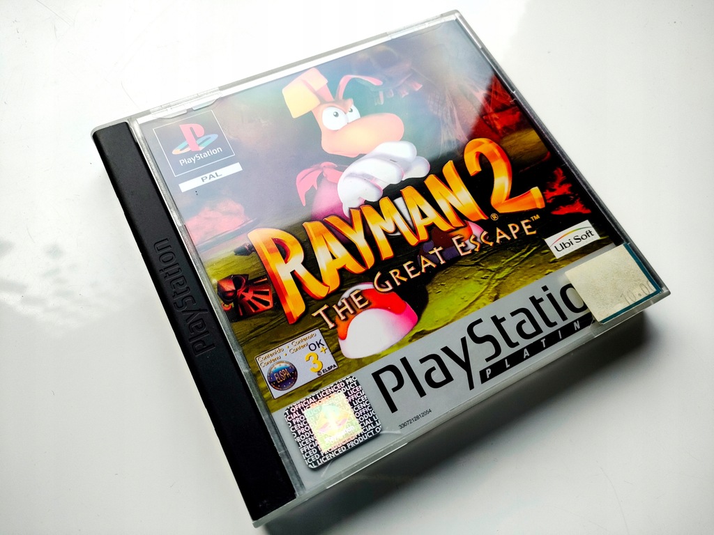 RAYMAN 2 PS1 PSX PSONE PLAYSTATION 3xA *** - 13269903979 - oficjalne ...