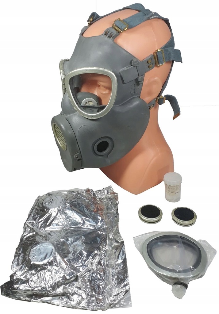 MASKA PRZECIWGAZOWA MP 4 BULDOG - komplet - NOWA - 9072225615 - oficjalne archiwum Allegro