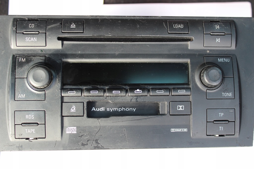 Radio Audi A6 C5 Symphony II 2DIN 2 DIN CD Kaseta - 11091514196 - oficjalne archiwum Allegro