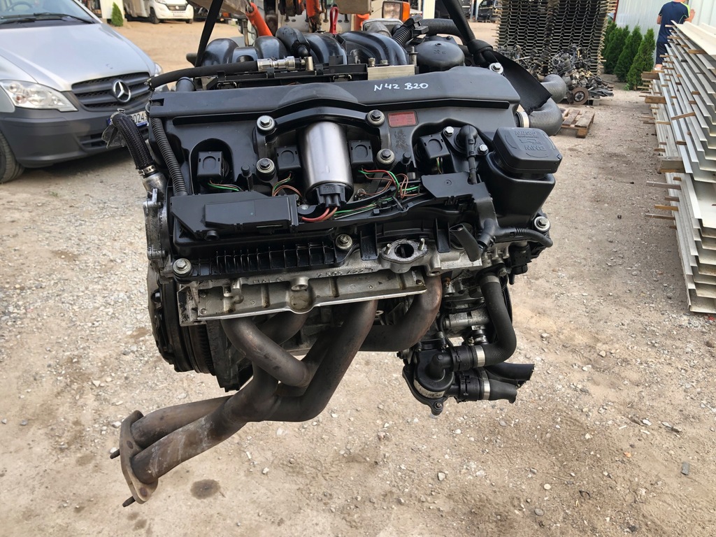 BMW E46 2.0B KOMPLETNY SILNIK N42B20 - 12640659141 - oficjalne archiwum ...