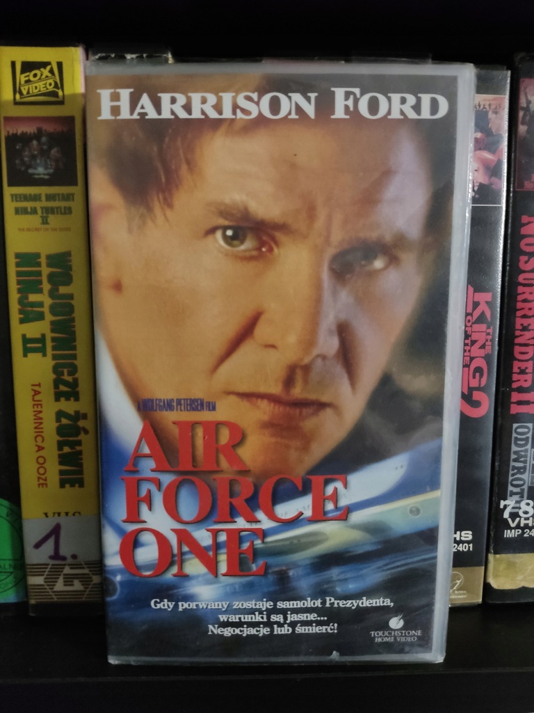 AIR FORCE ONE # HARRISON FORD # NOWA kaseta VHS - 13685900539 ...