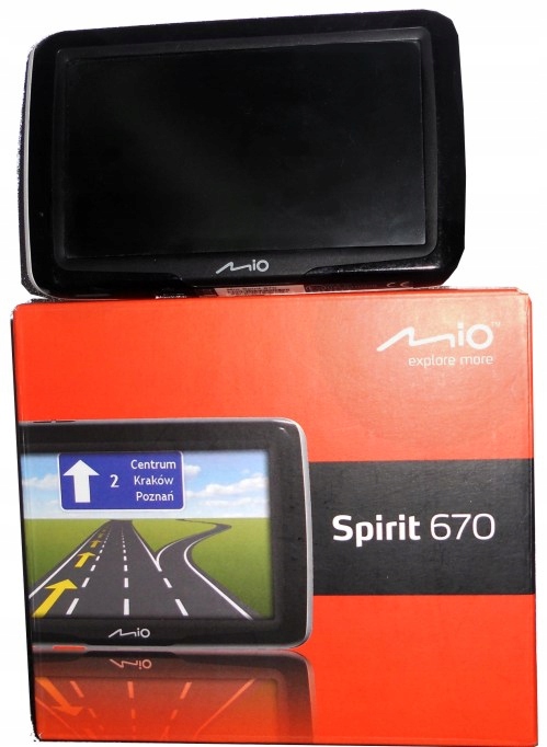 Nawigacja GPS Mio Spirit 670 2 mapy Mio i Automapa - 13017324856 ...