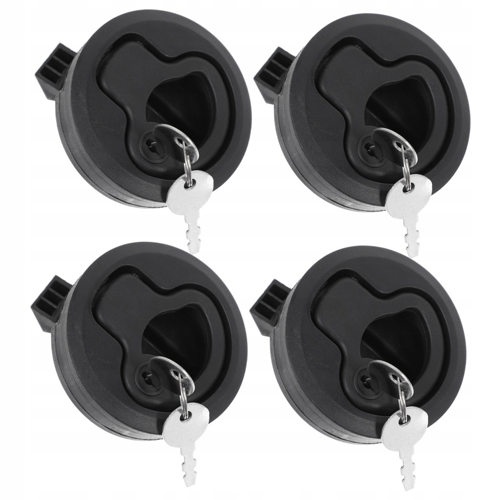 FLUSH PULL SLAM TRAILER DOOR LOCKS NON-SLIP 4 PCS - 14338740750 ...