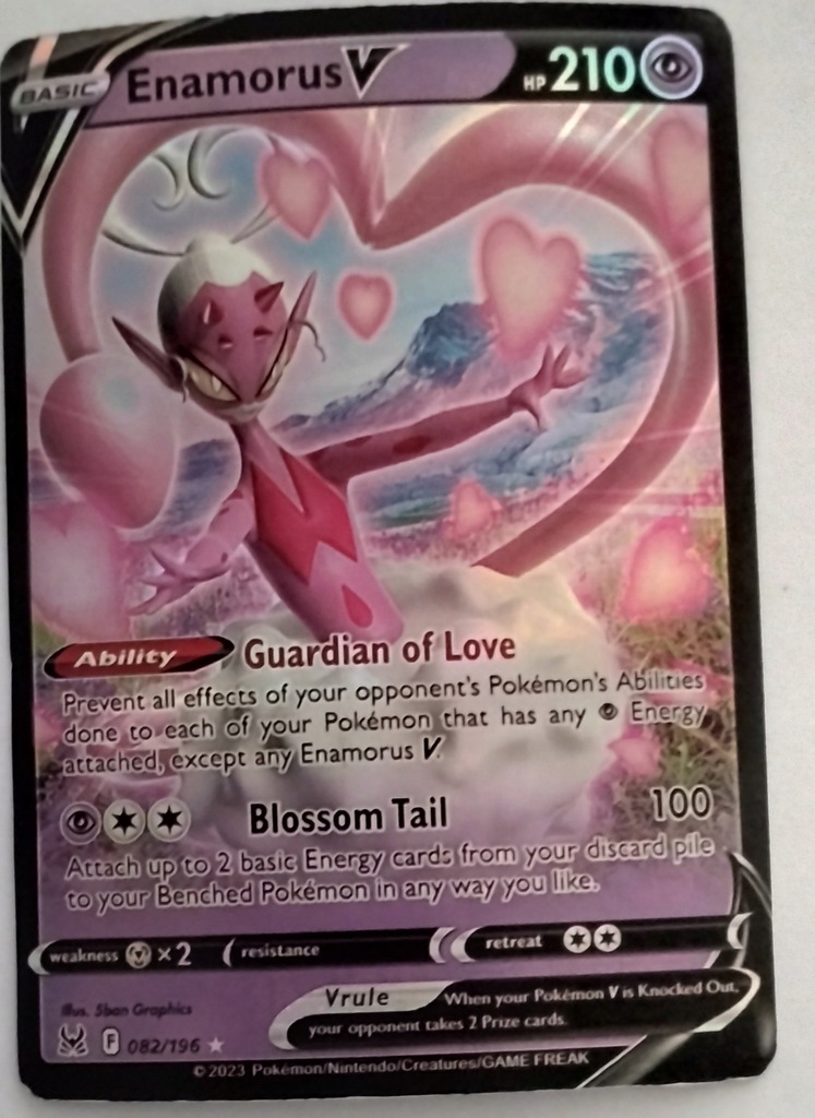 LEGENDARNA KARTA POKEMON ENAMORUS - 13660287173 - oficjalne archiwum ...