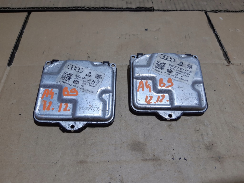 AUDI A4 B9 MODUŁ PRZETWORNICA FULL LED 4M0907397AC - 14885104661 - oficjalne archiwum Allegro