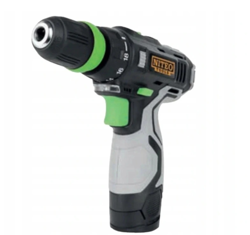 WIERTARKO-WKRĘTARKA AKUMULATOROWA 12V NITEO TOOLS - 8496115130 - oficjalne archiwum Allegro