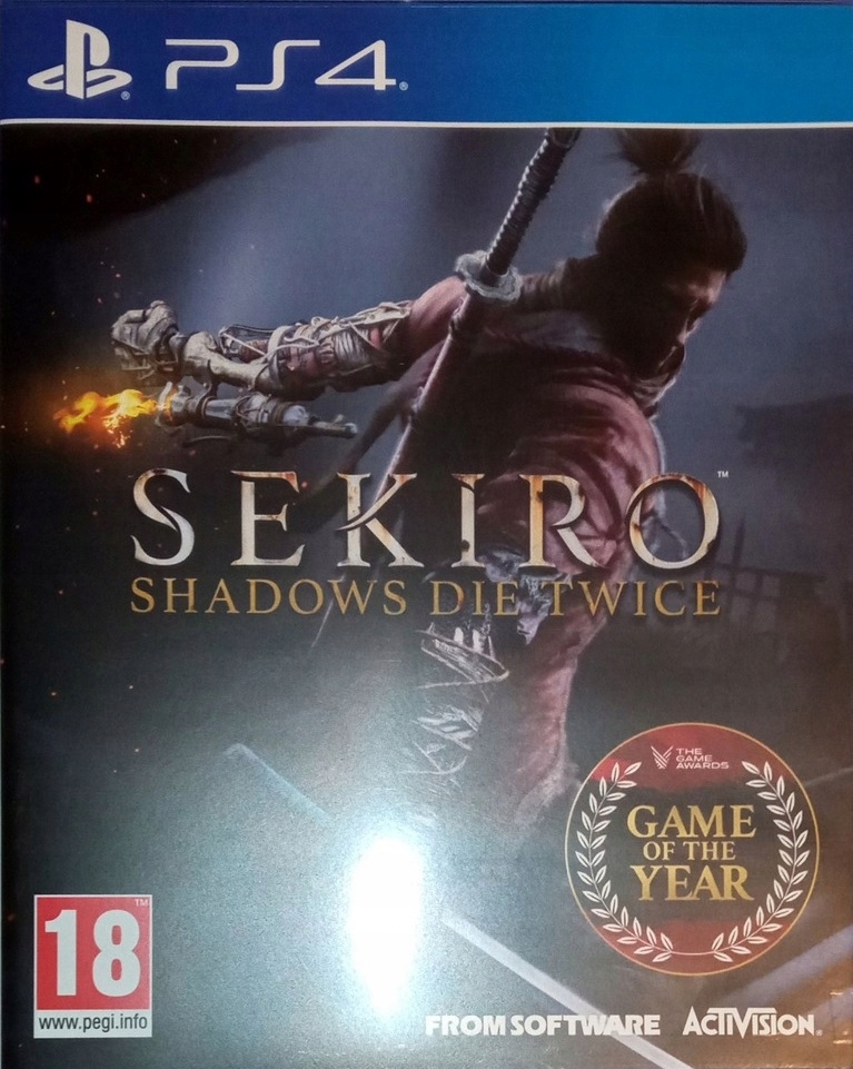 Sekiro Shadows Die Twice GOTY PS4 IDEAŁ - 12649215876 - oficjalne archiwum Allegro