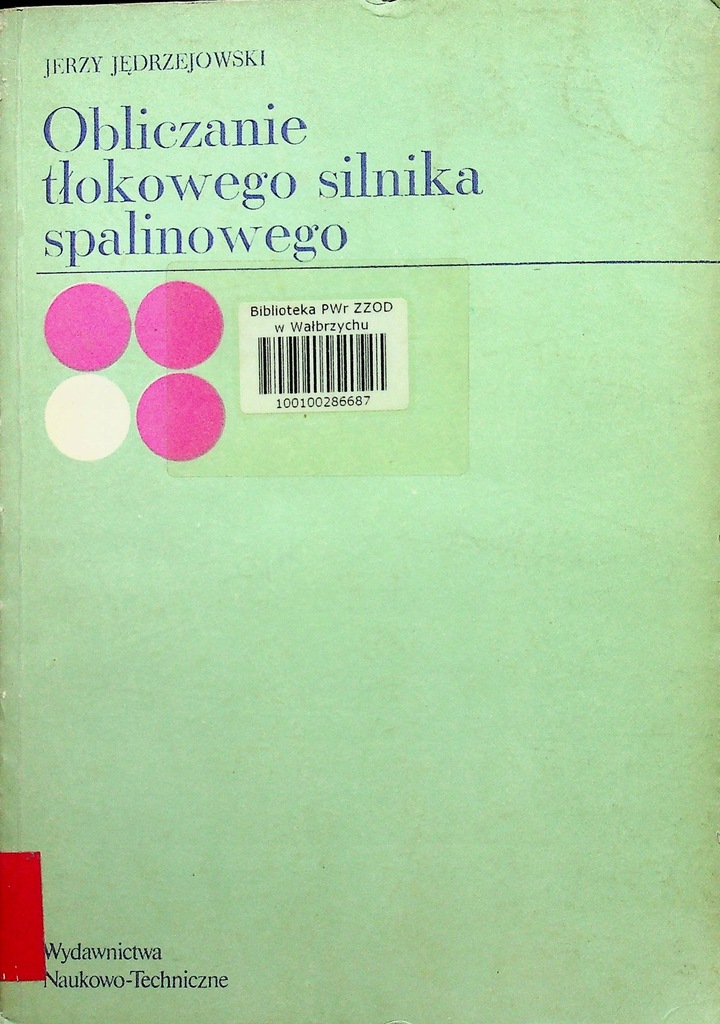Obliczanie tłokowego silnika spalinowego - 12338139178 - oficjalne archiwum Allegro